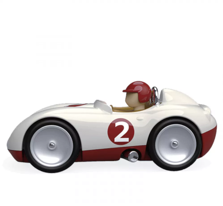 Masinuta sport curse alba racing car - Baghera